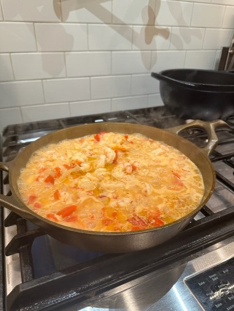 Josephine LaGrasso's Argentinian Shrimp Dish – Season and Stir
