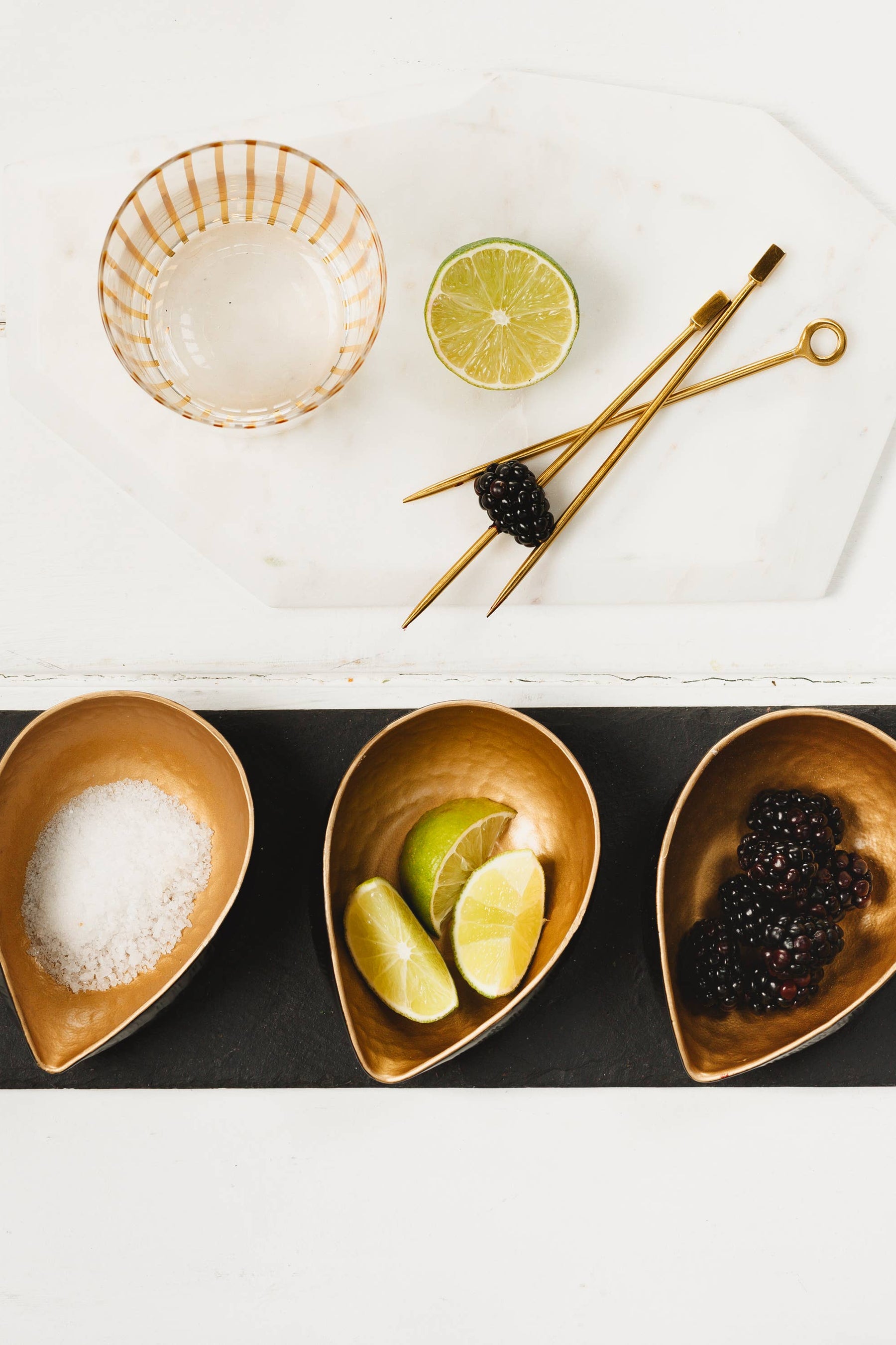 Season and Stir™ Deluxe Gold Mezze Set